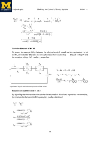 SOC estimation using electro chemical model and Extended Kalman Filter ...