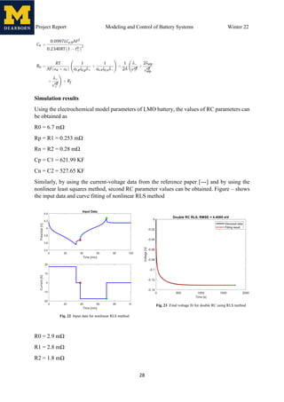 SOC estimation using electro chemical model and Extended Kalman Filter ...