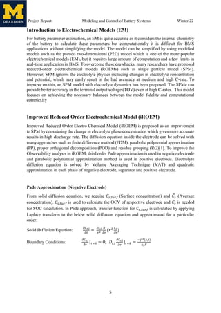 SOC estimation using electro chemical model and Extended Kalman Filter | PDF