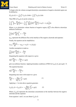 SOC estimation using electro chemical model and Extended Kalman Filter ...