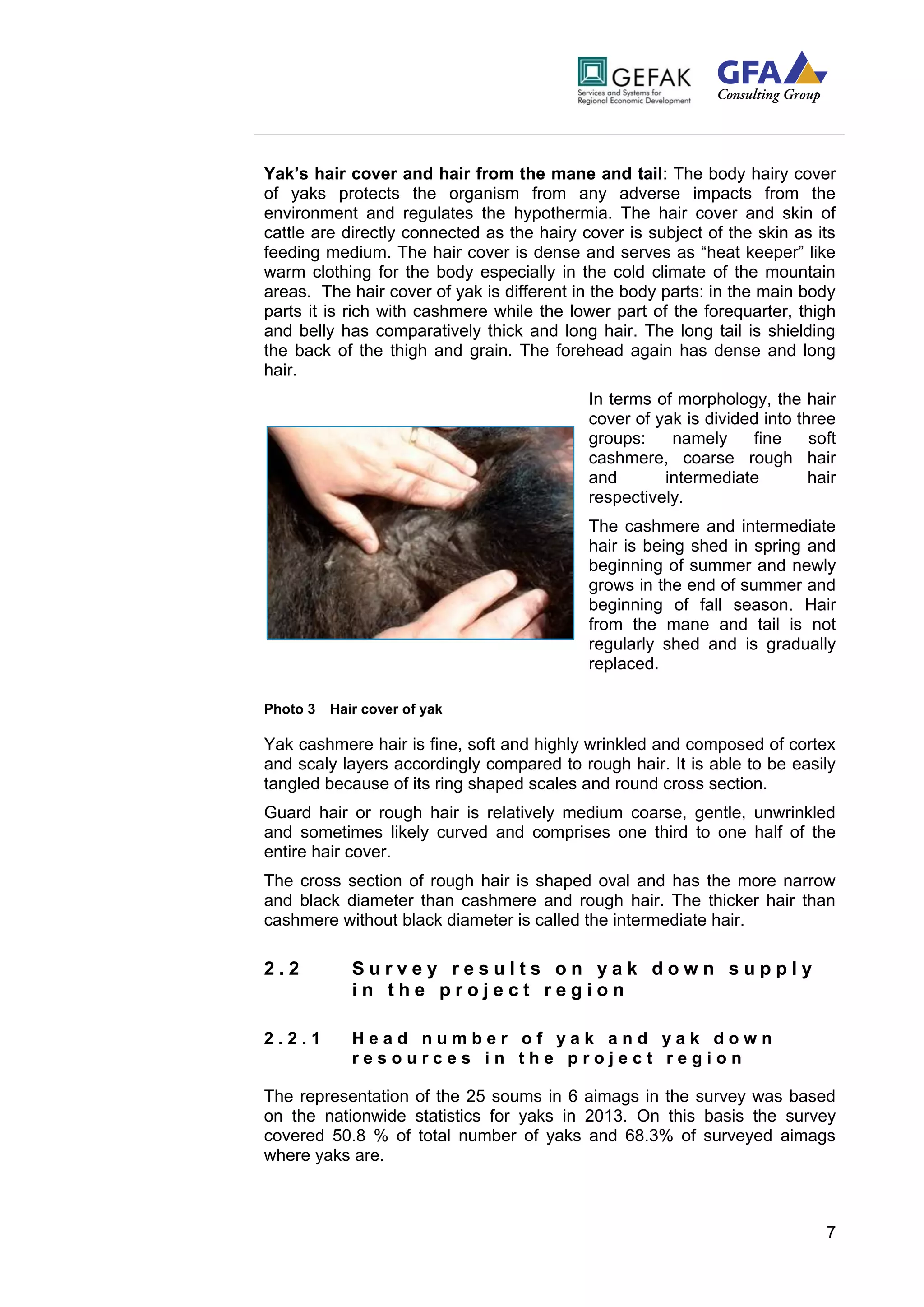 Study on the supply of yak and camel wool | PDF