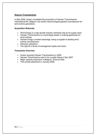 [Antriksha-Agrawal] Summer-Internship-Report-Suzlon-Energy | PDF