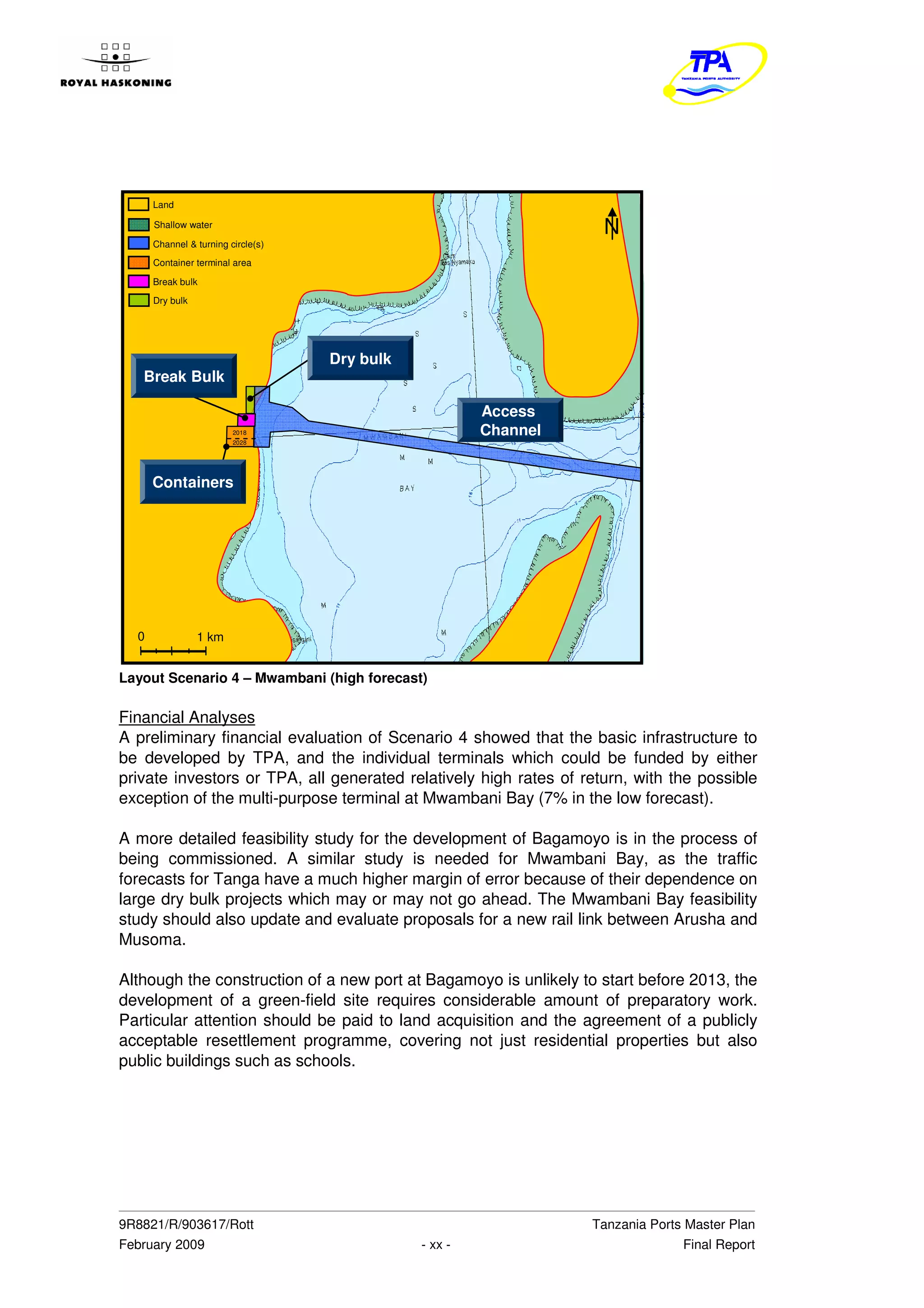 Final report tanzania ports master plan 1 to 100 | PDF