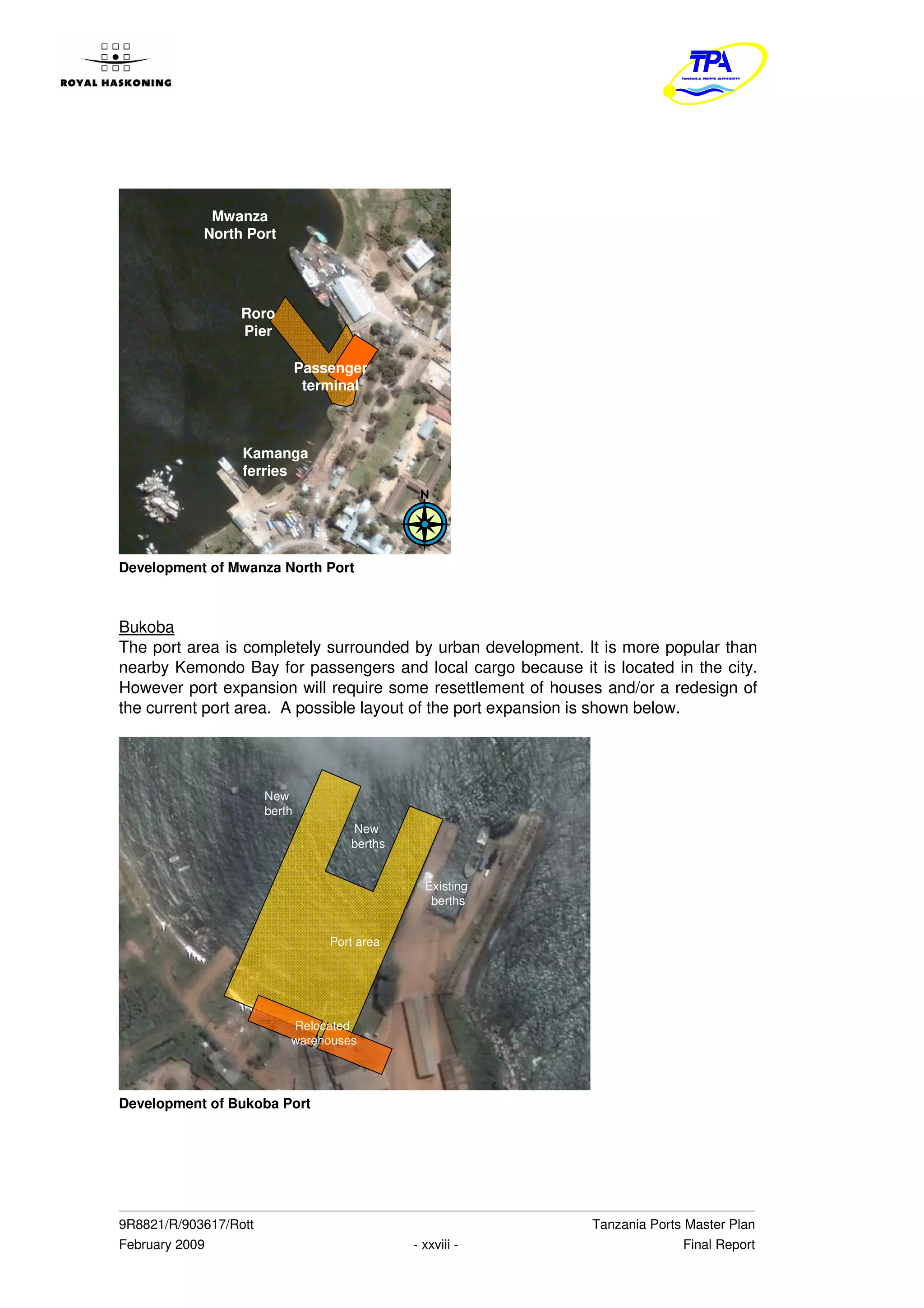 Final report tanzania ports master plan 1 to 100 | PDF