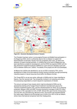 Final report tanzania ports master plan 1 to 100 | PDF
