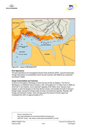 Final report tanzania ports master plan 1 to 100 | PDF
