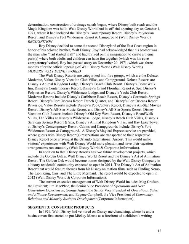 Walt Disney Analysis | DOC