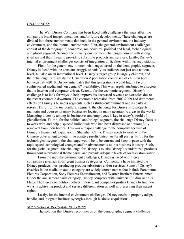 Walt Disney Analysis | DOC