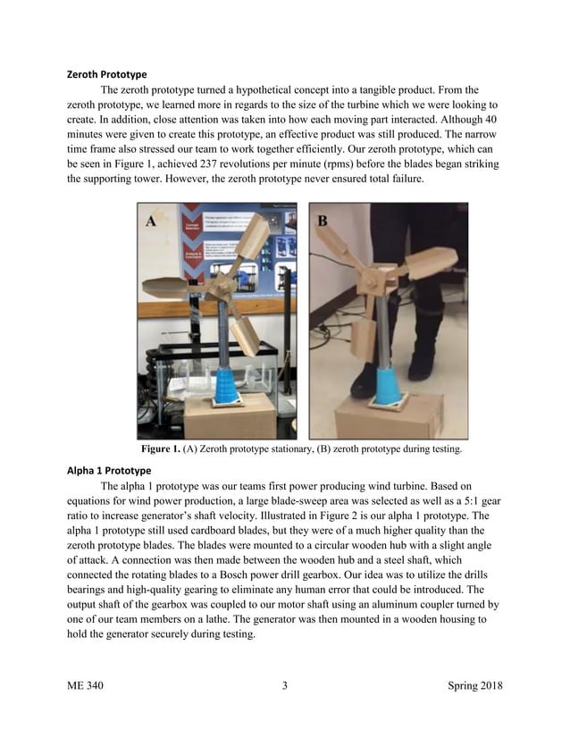 Final report wind turbine project | PDF | Technology & Computing