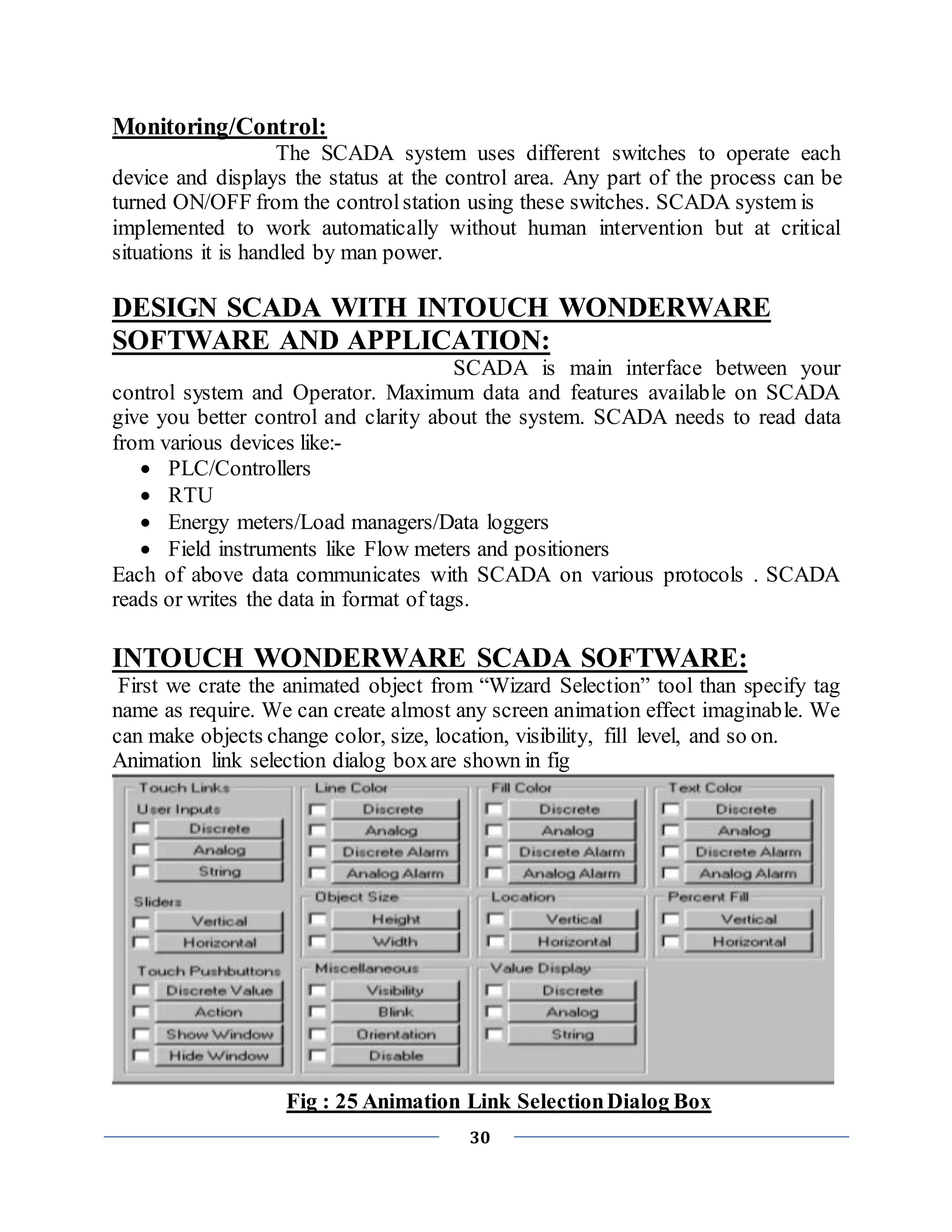 summer internship report on PLC & SCADA | DOCX