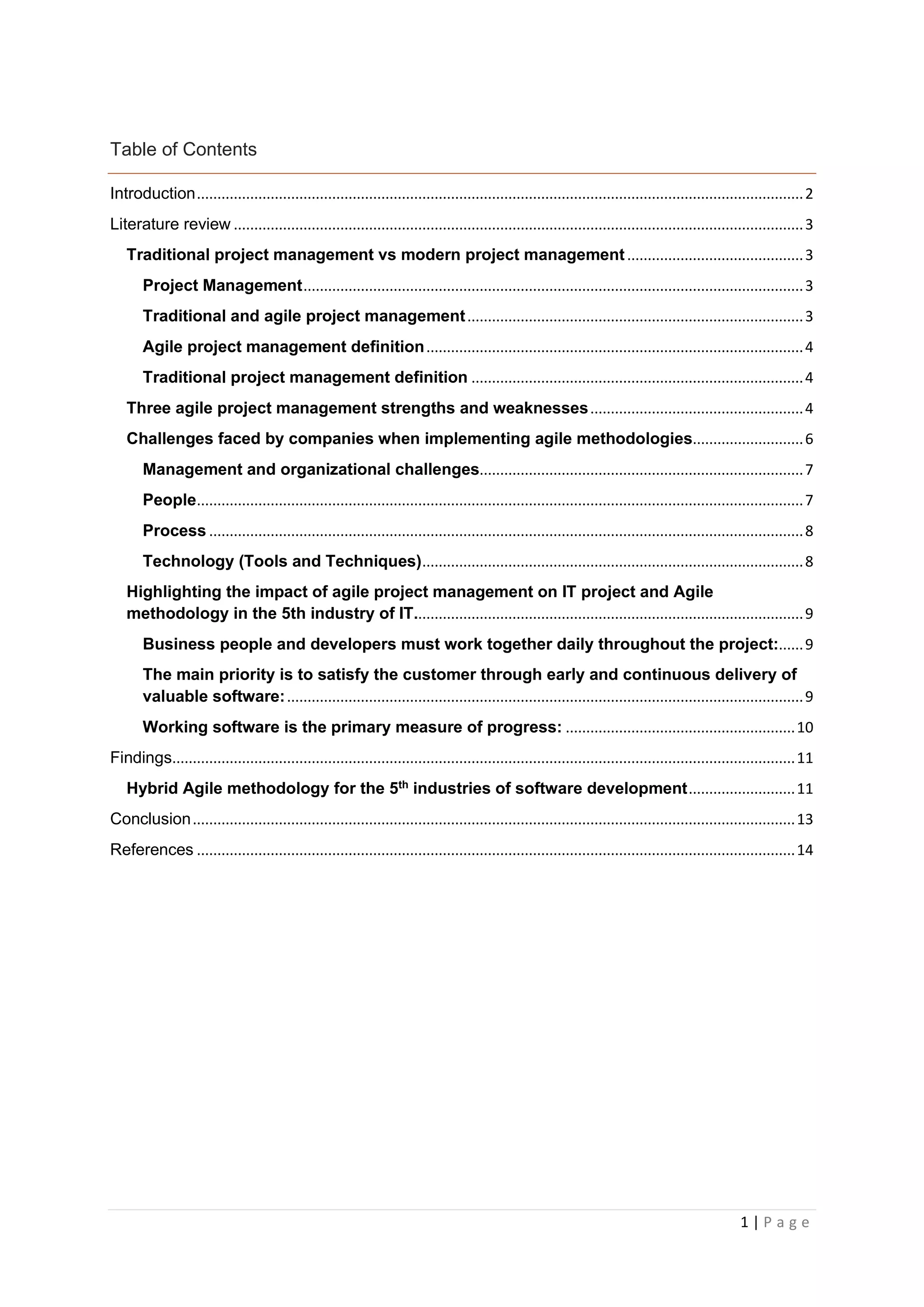Project Management Research: PRM 3 | PDF