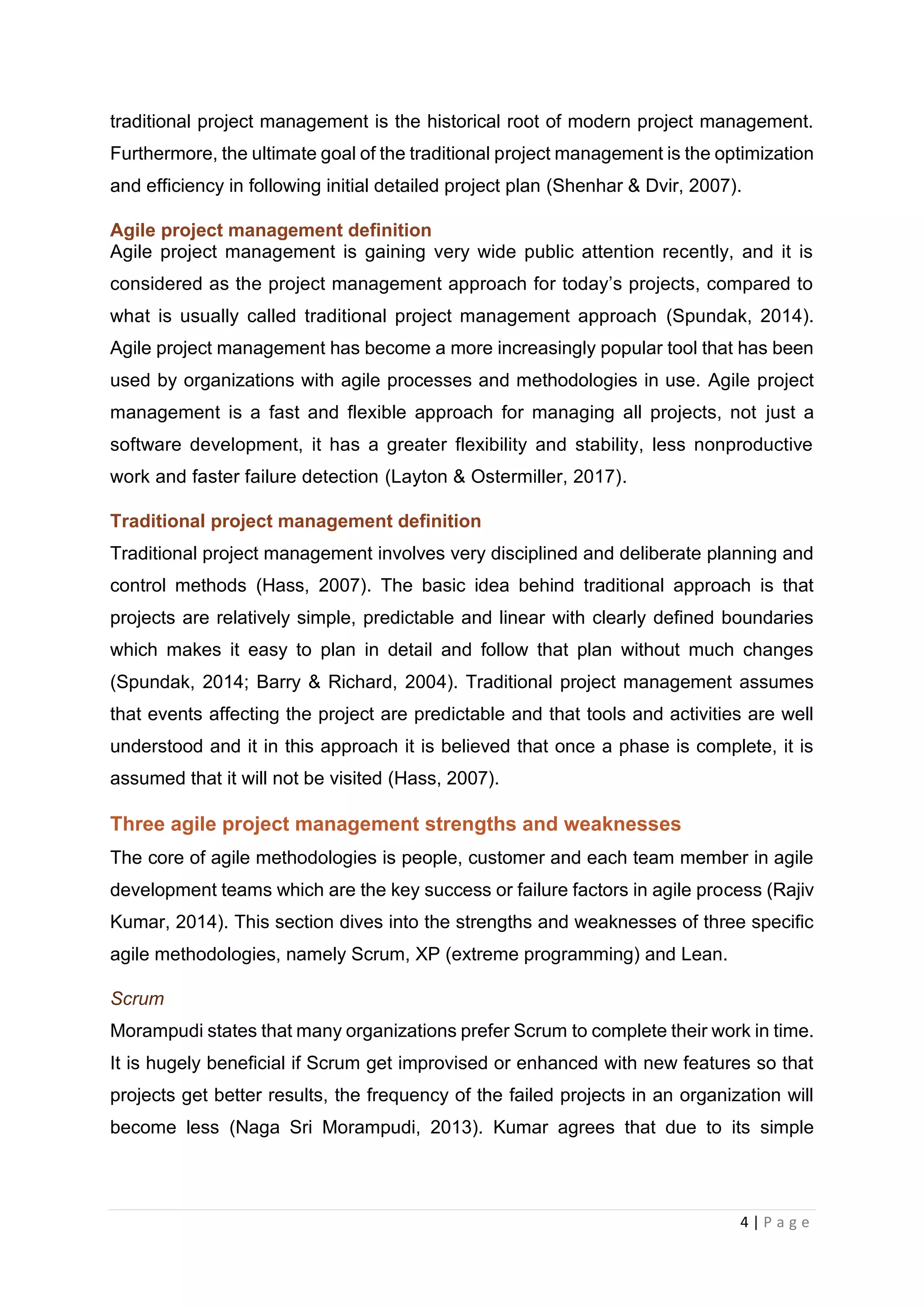 Project Management Research: PRM 3 | PDF