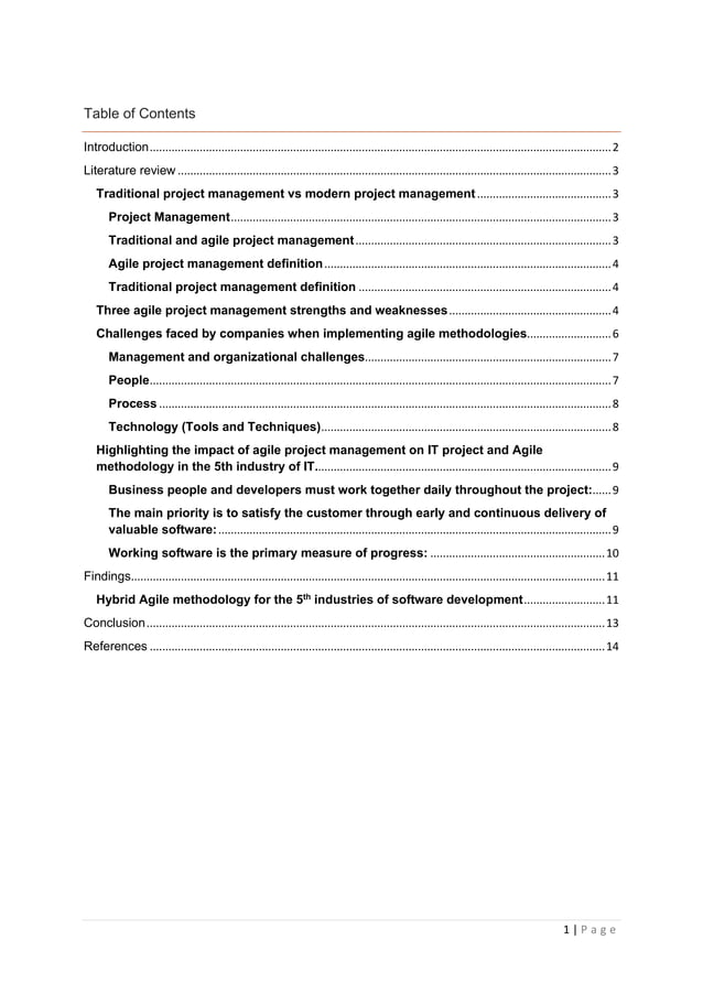 Project Management Research: PRM 3 | PDF