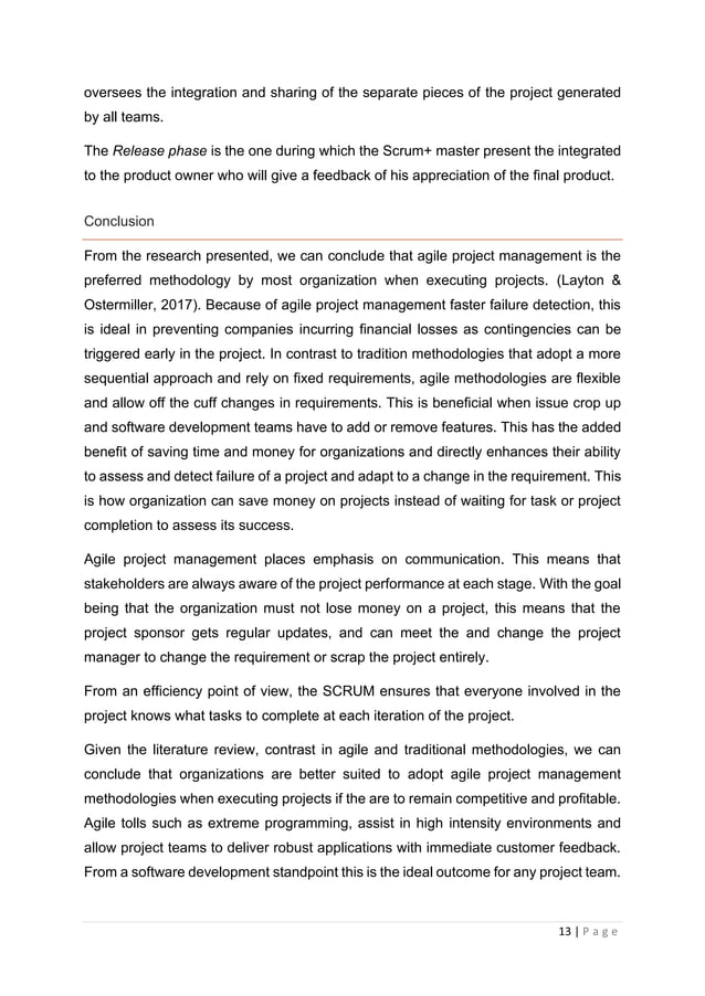 Project Management Research: PRM 3 | PDF