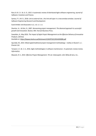 Project Management Research: PRM 3 | PDF