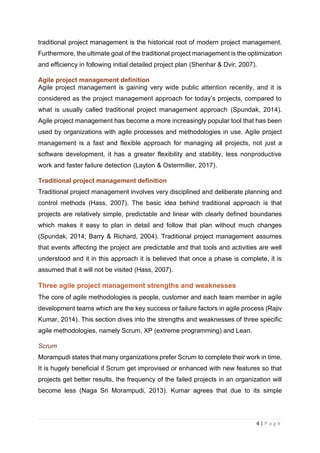 Project Management Research: PRM 3 | PDF