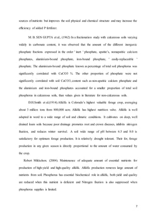 Comparison of PROM and Chemical fertilizer on the fodder Quality of ...