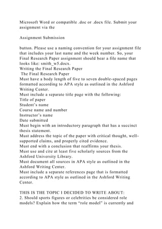 Final Research PaperBefore you submit your Final Research Paper, m.docx