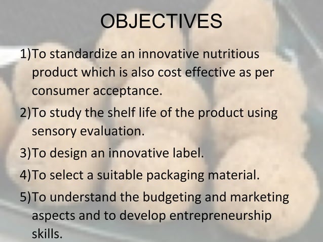 Food product development | PPT