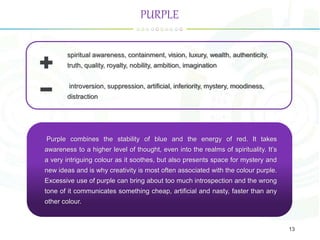 Role of Colours in Marketing, Branding and Consumer Behaviour | PPTX