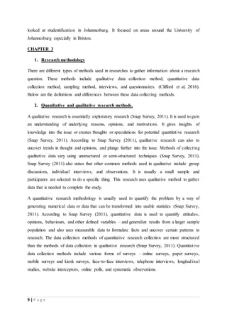 Studentification in South Africa "Johannesburg" | DOCX | College ...