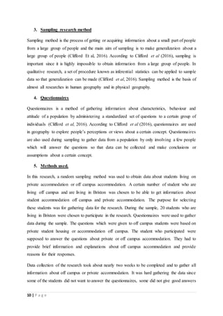 Studentification in South Africa "Johannesburg" | DOCX | College ...