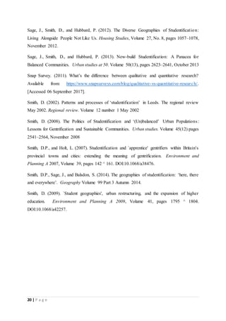 Studentification in South Africa "Johannesburg" | DOCX