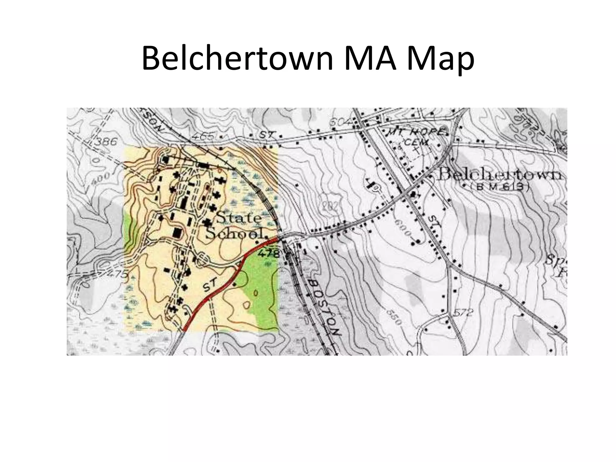 BELCHERTOWN STATE SCHOOL HISTORIC PRESERVATION PROPOSAL: APPENDIX | PPTX