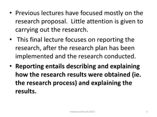 Final research write up | PDF