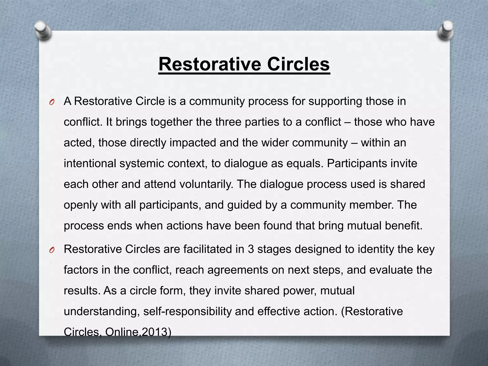 restorative justice | PPTX