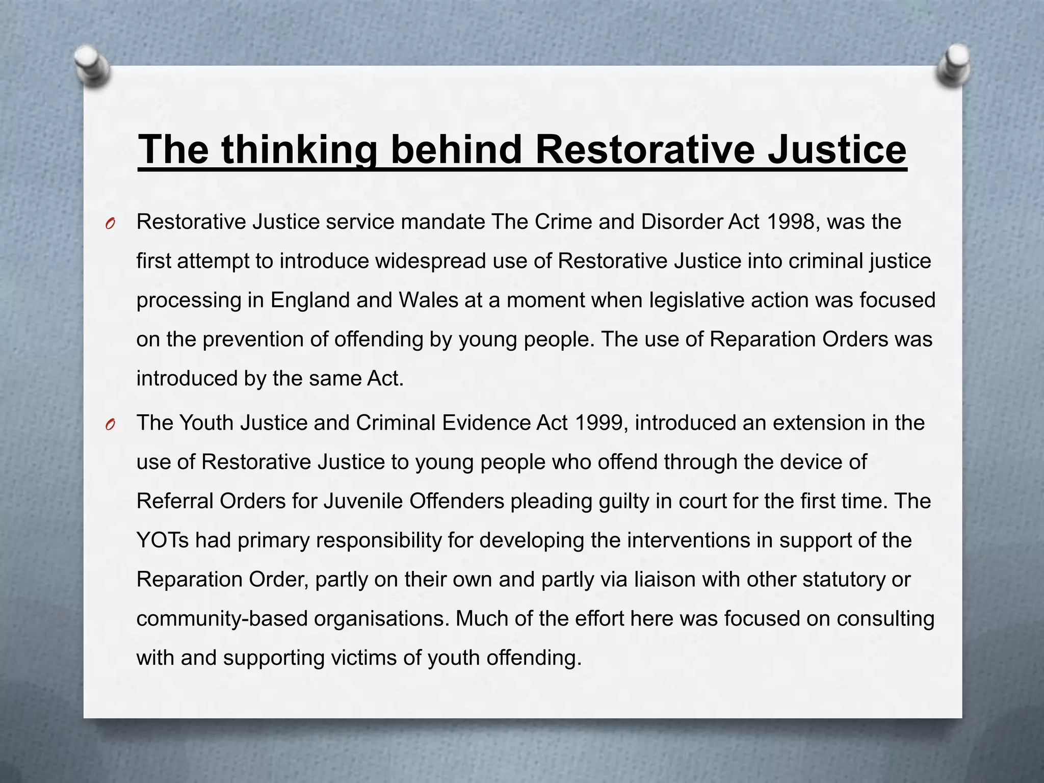 restorative justice | PPTX