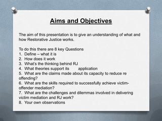 restorative justice | PPTX