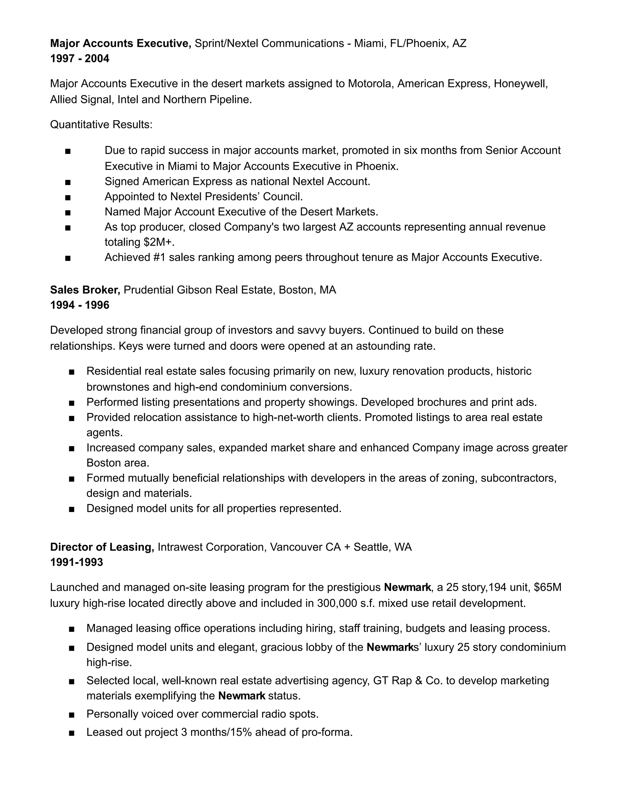 Resume 2018 | PDF
