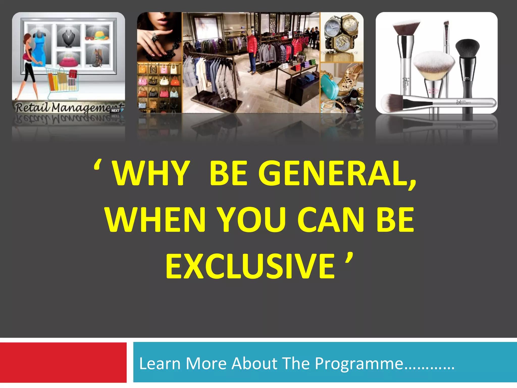 PGDM - Retail & Management - JIMS Rohini News MBA/PGDM Admissions Open | PPT