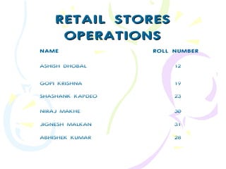 Final+retail+stores+operations | PPT