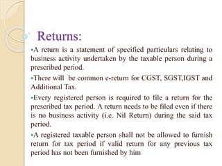 Final return on_gst | PPT