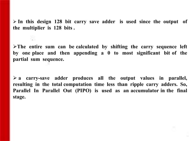 design of high speed performance 64bit mac unit | PPTX | Operating Systems | Computer Software ...