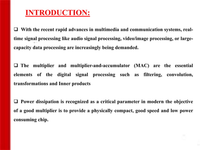 design of high speed performance 64bit mac unit | PPTX | Operating Systems | Computer Software ...