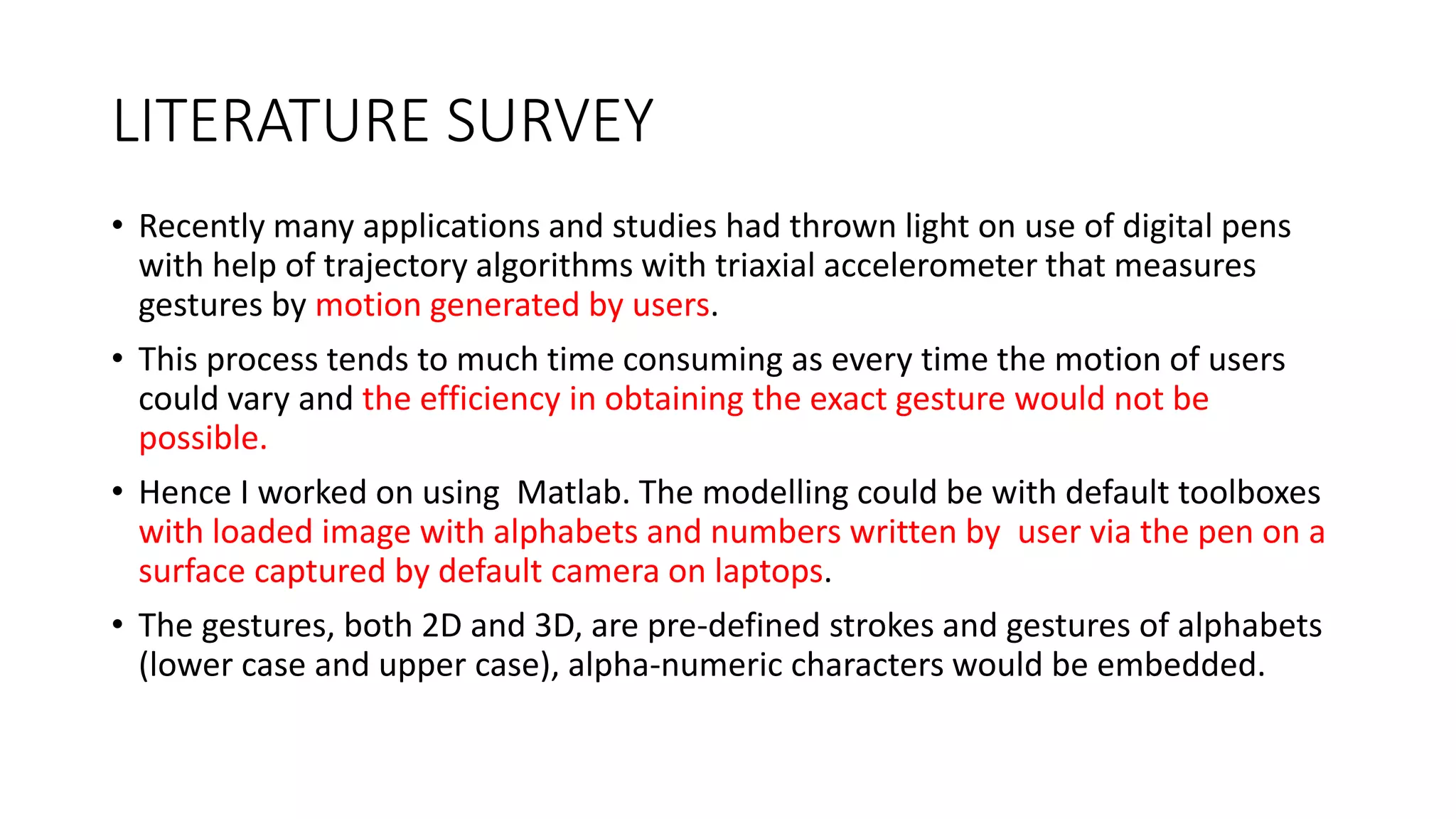 mOTION SENSOR BASED DIGITAL PEN | POT