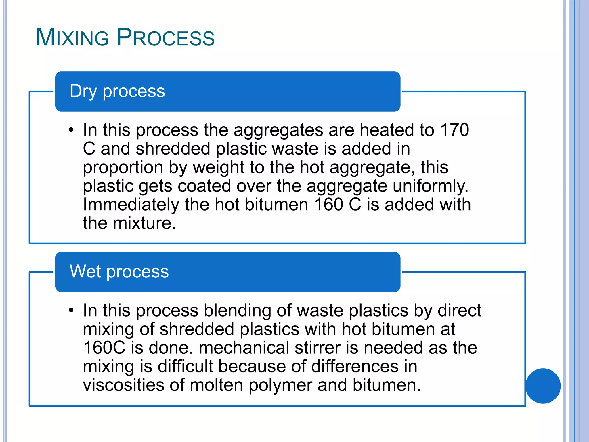 Utilization of Plastic Waste in Flexible Pavements Final | PPTX