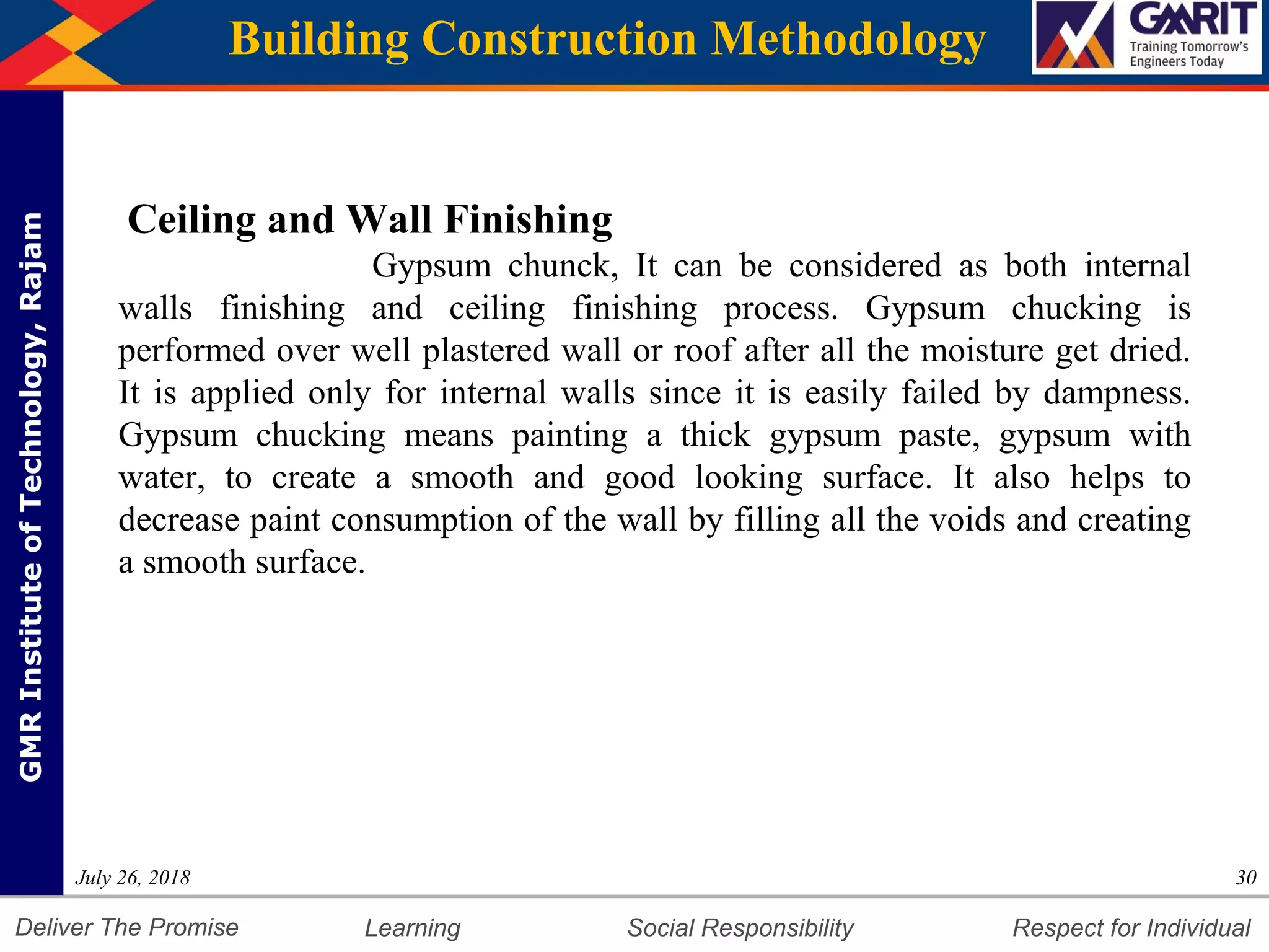 full details about building construction & process | PPT