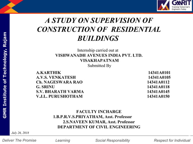 full details about building construction & process | PPT