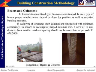 full details about building construction & process | PPT
