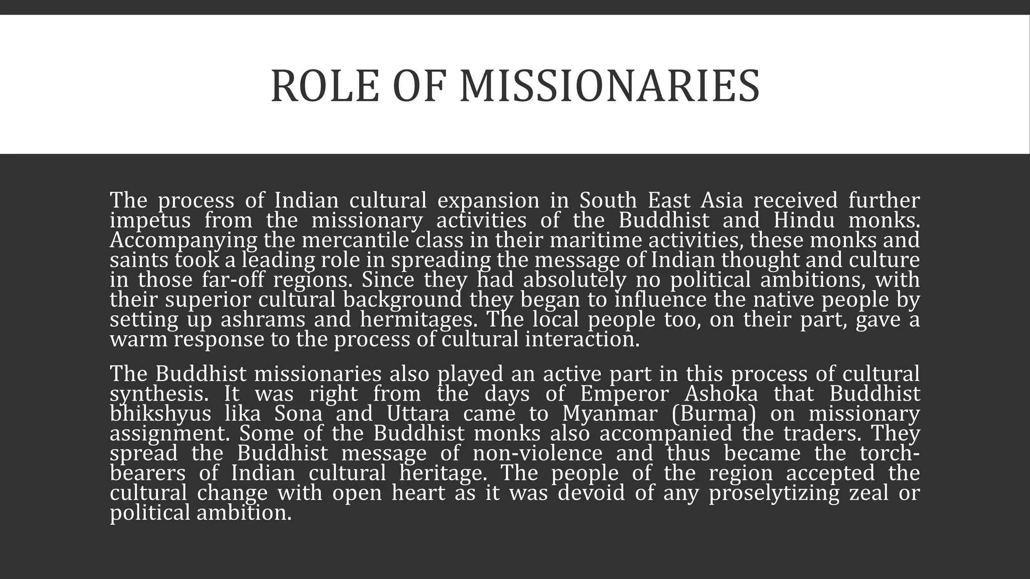 India's Influence on South-East Asia | PPTX