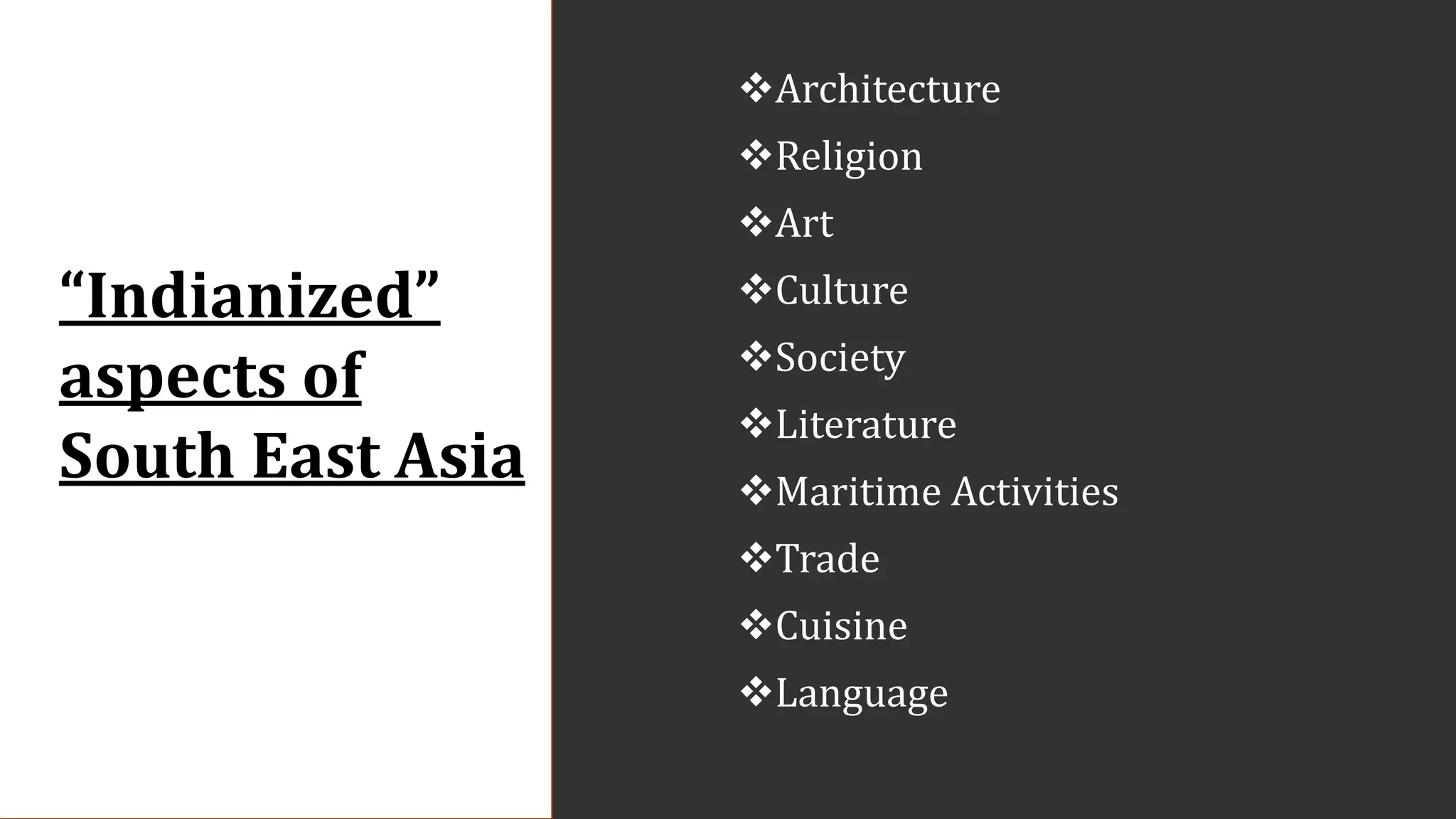 India's Influence on South-East Asia | PPTX