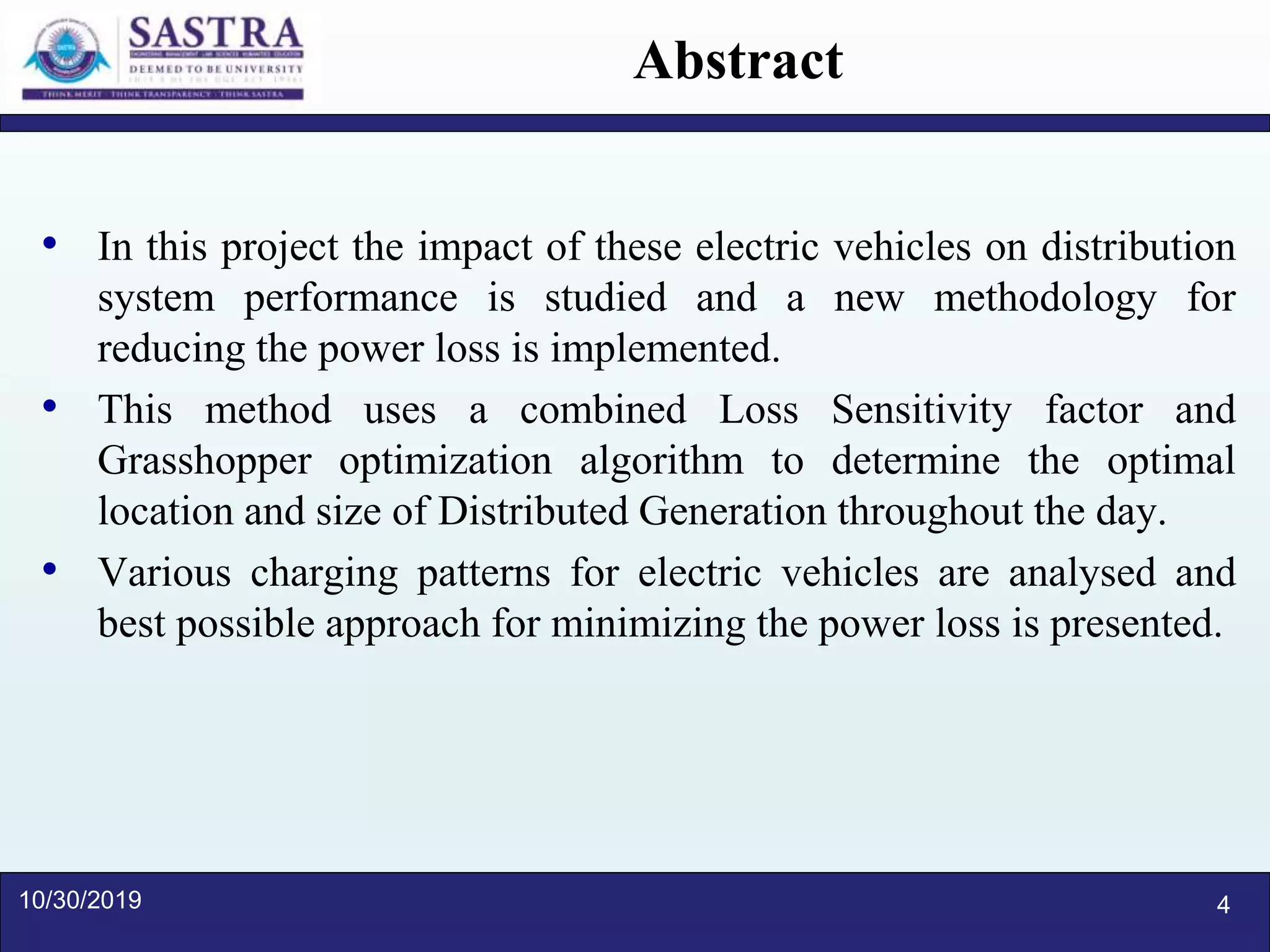optimal allocation of DGs | PPTX