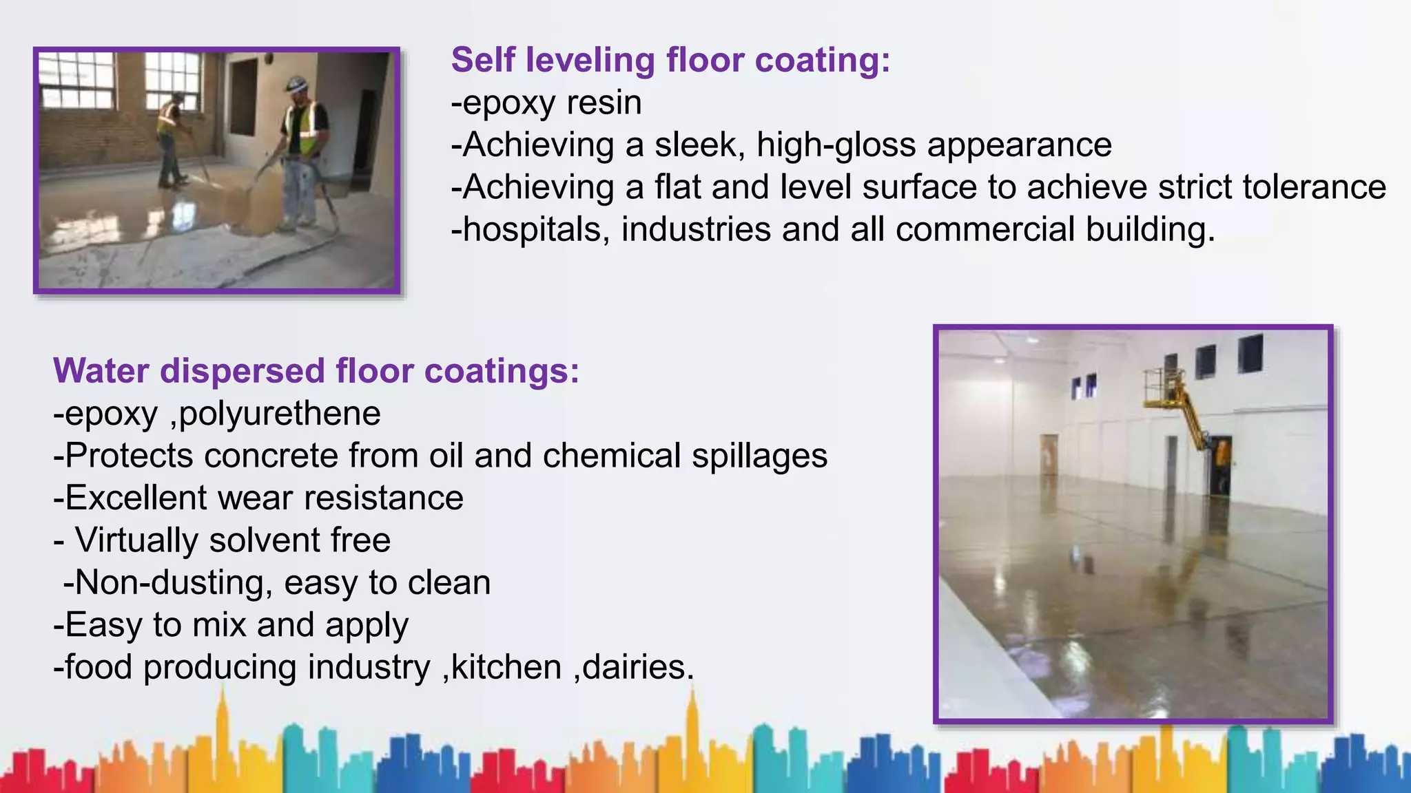 Role of chemicals in construction | PPTX