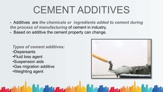 Role of chemicals in construction | PPTX