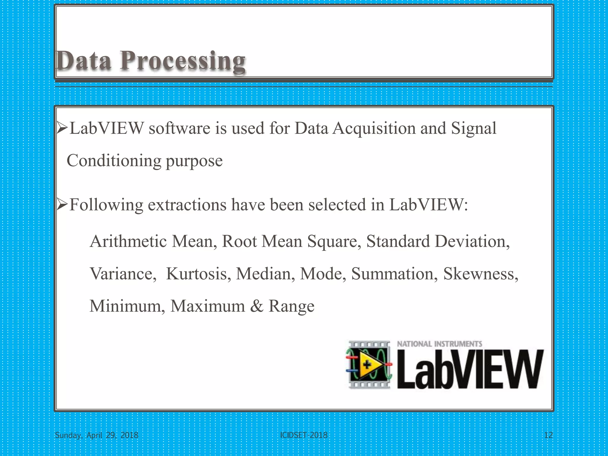 Study on Fault Diagnosis of a Centrifugal Pump Using Vibration SIgnals | PPTX