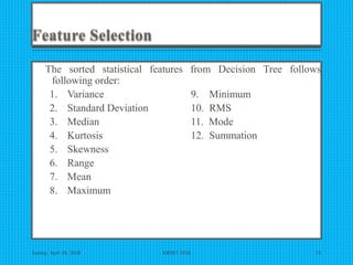 Study on Fault Diagnosis of a Centrifugal Pump Using Vibration SIgnals | PPTX | Computer ...